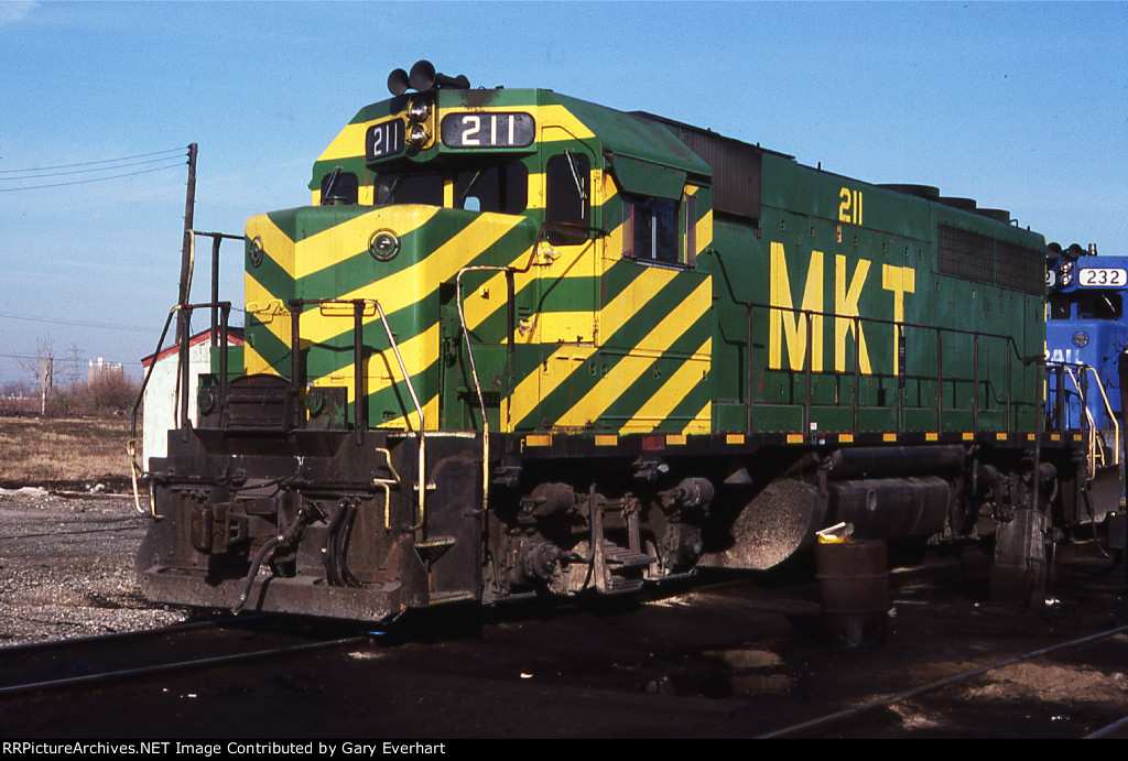 MKT GP40 #211 - Missouri-Kansas-Texas